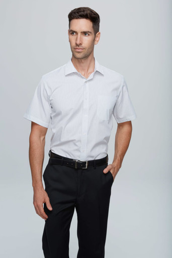 Bayview Mens Shirt Short Sleeve Runout - QTCo