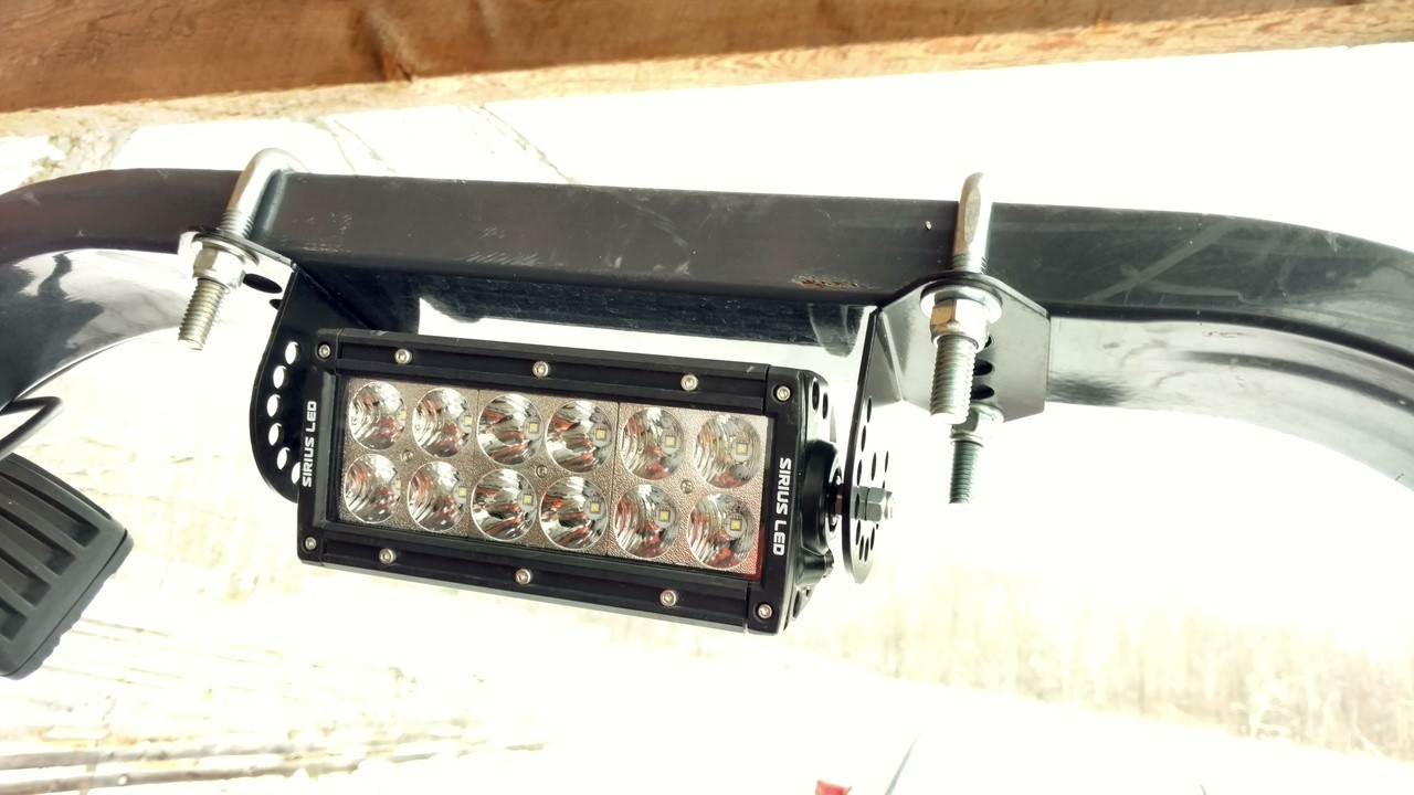 LED Light Bar ROPs Tractor Mounting Kit