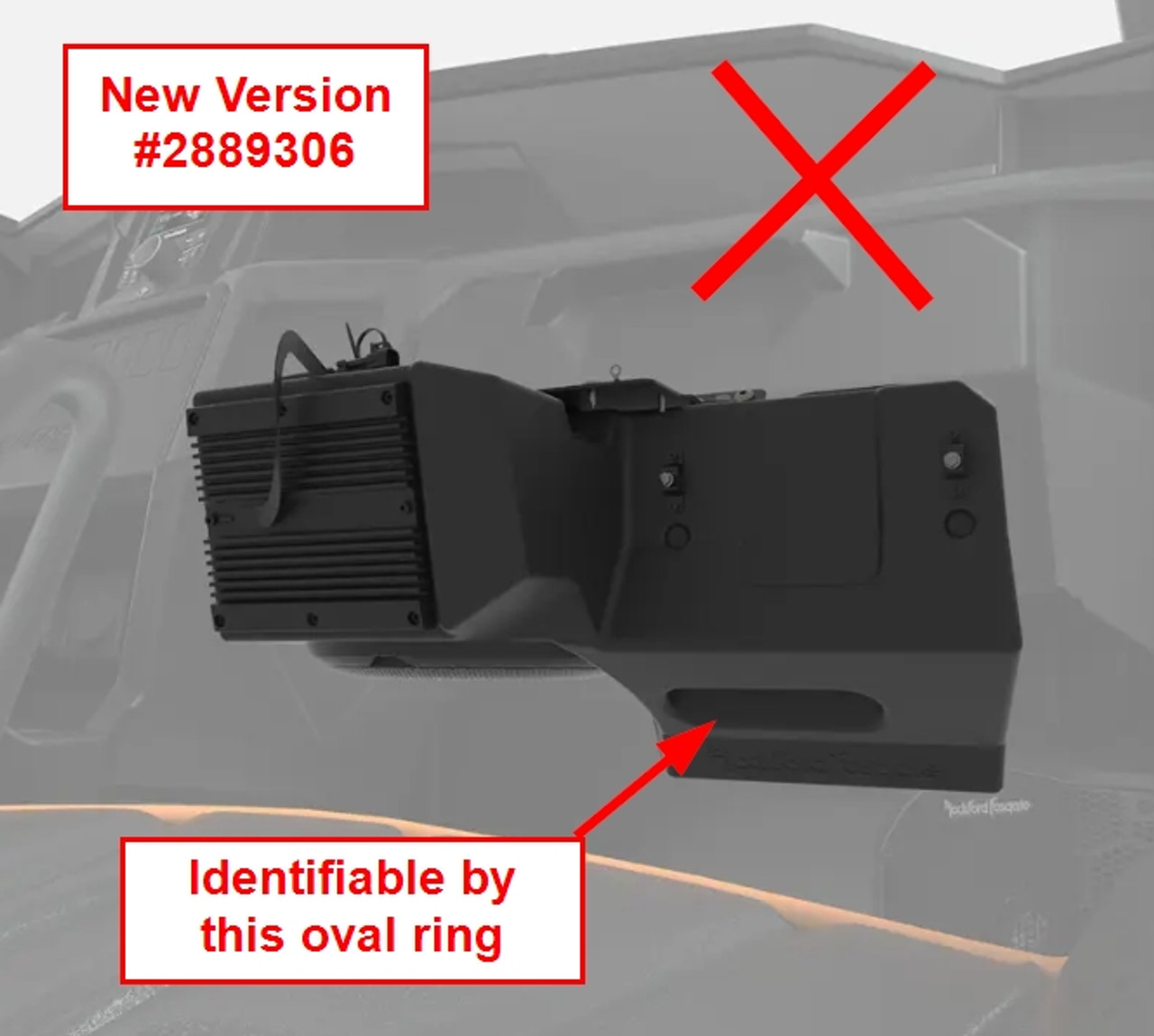 Polaris General 1000 With Rockford Fosgate Subwoofer 2016 2025 Ice