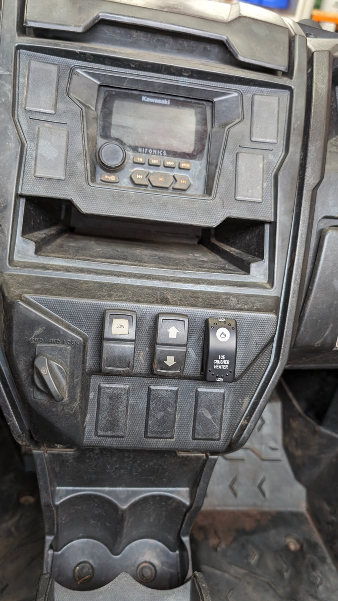 Kawasaki Teryx KRX 1000 (2020-2025) Ice Crusher Heater with Defrost