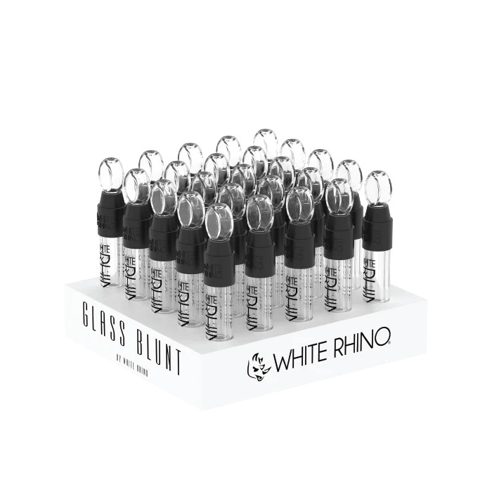 White Rhino Glass Blunt Slider for Sale - 25ct