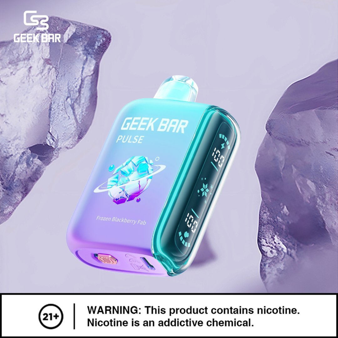 Geek Bar Pulse FROZEN Edition Disposable Vape - 5 Pack
