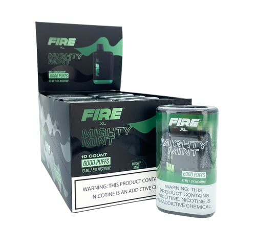 Buy Fire XL 6000 Puffs Disposable Vape - 10 Pack
