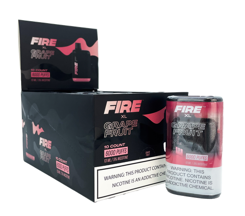 Buy Fire XL 6000 Puffs Disposable Vape - 10 Pack