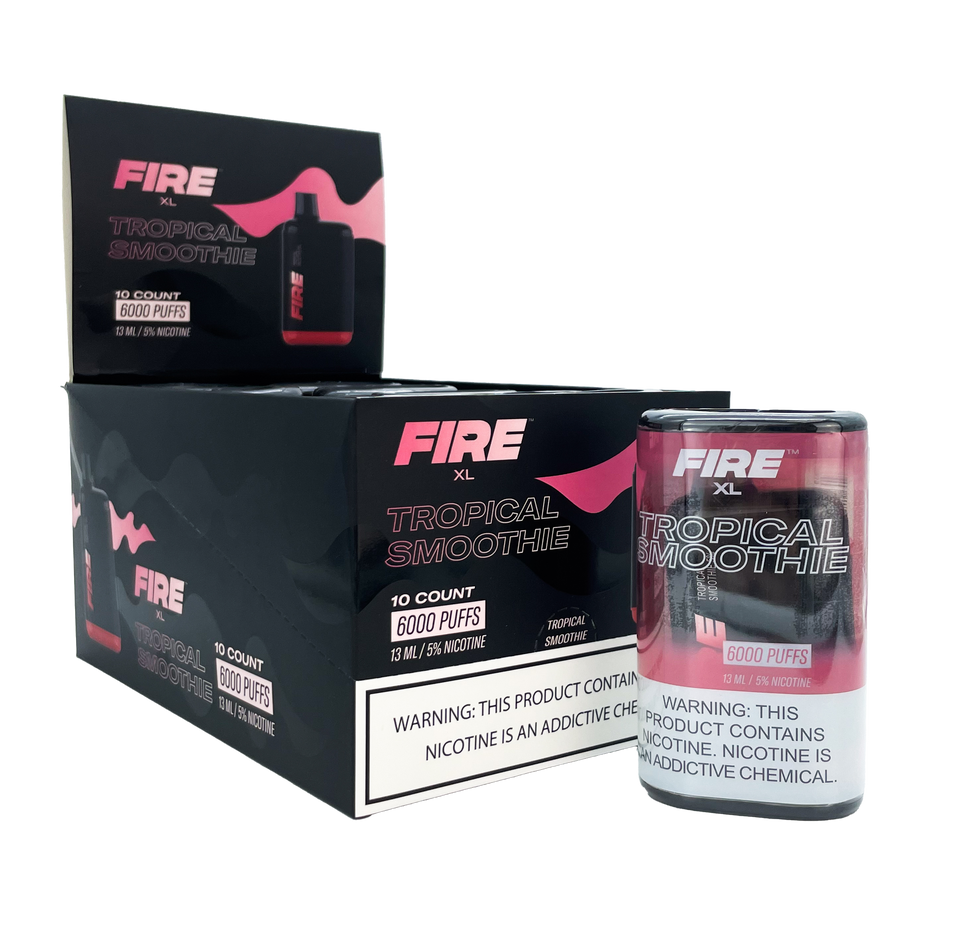 Buy Fire XL 6000 Puffs Disposable Vape - 10 Pack