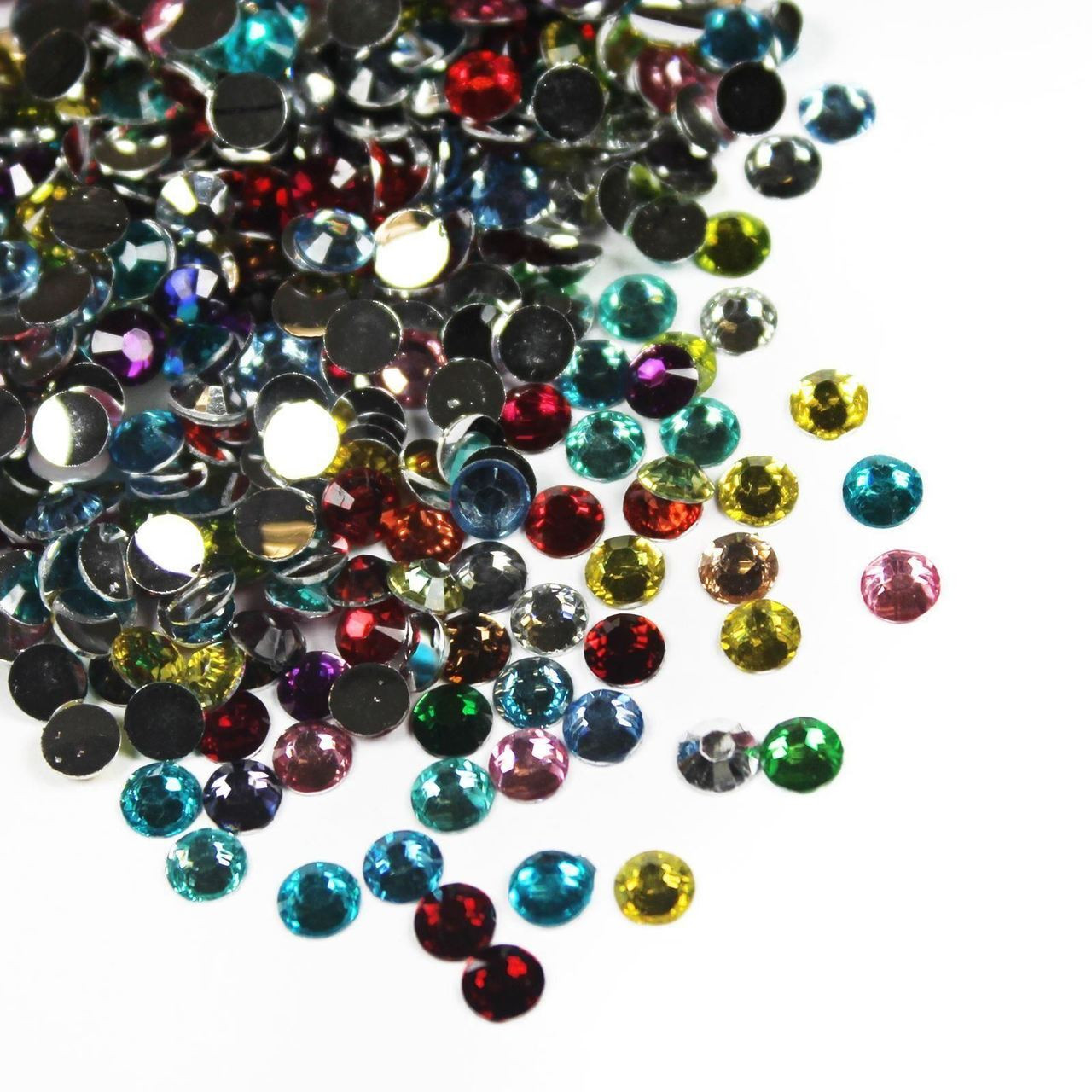 Flat back Rhinestones - Mixed colour Art & Craft Supplies and Tools by ...