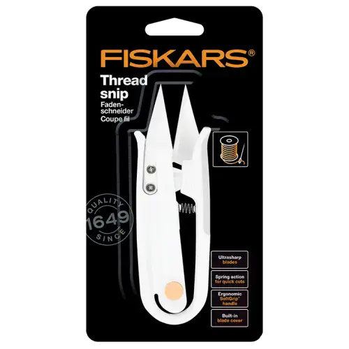 Fiskars Ultra SharpThread Snip - Softgrip. Damaged packaging Art ...