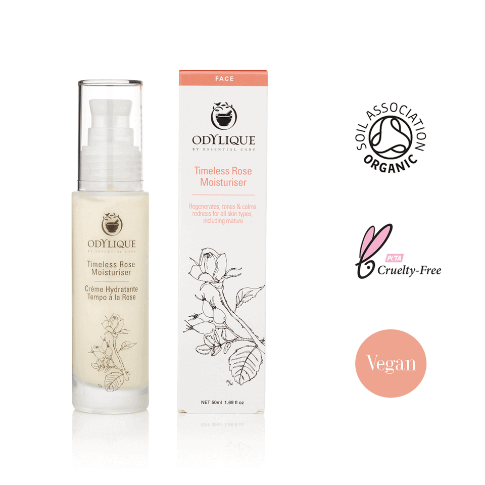 Organic Rose Moisturiser | Rose Day Cream | Vegan Moisturiser For ...