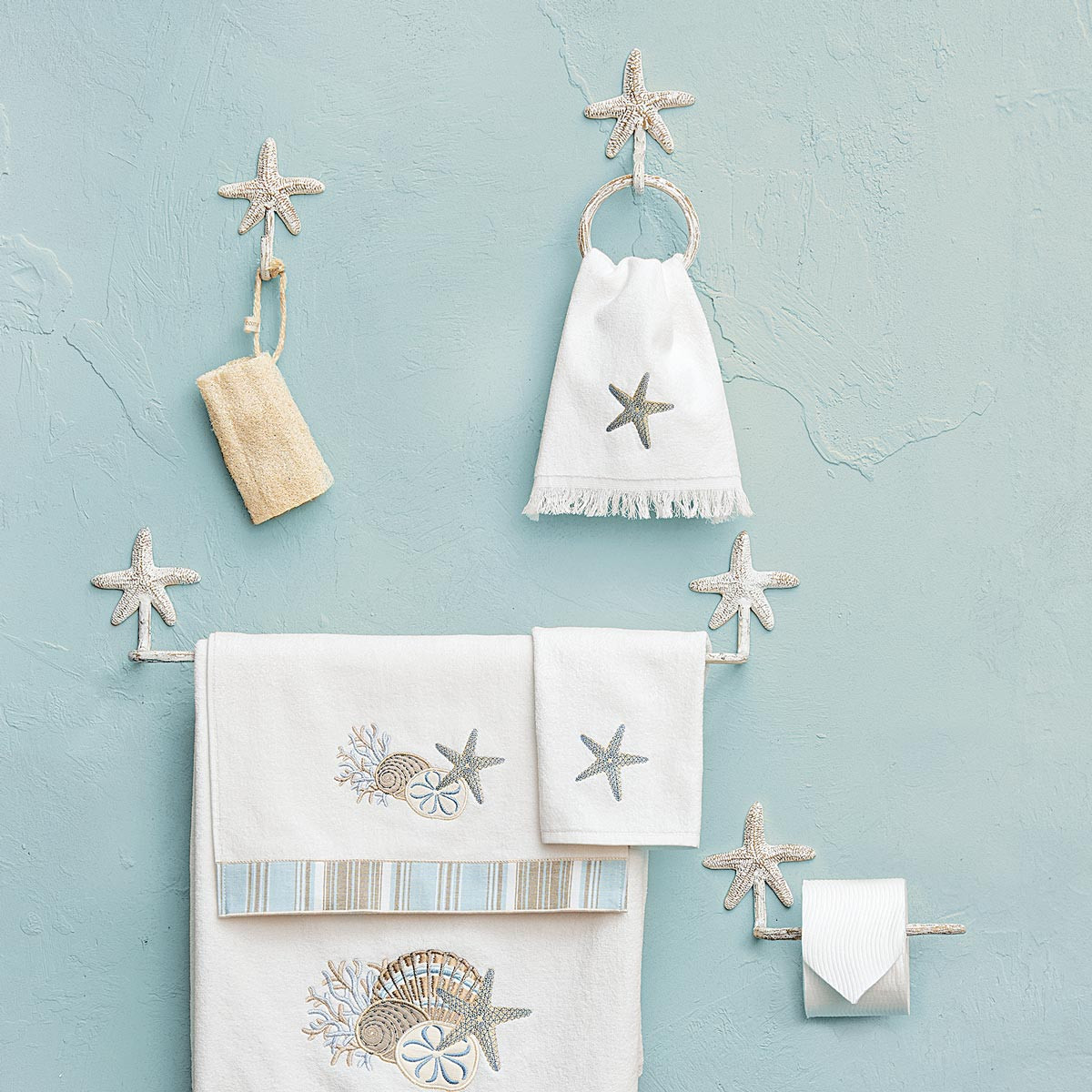 Nautical Bath Accessories & Décor | Bella Coastal Décor