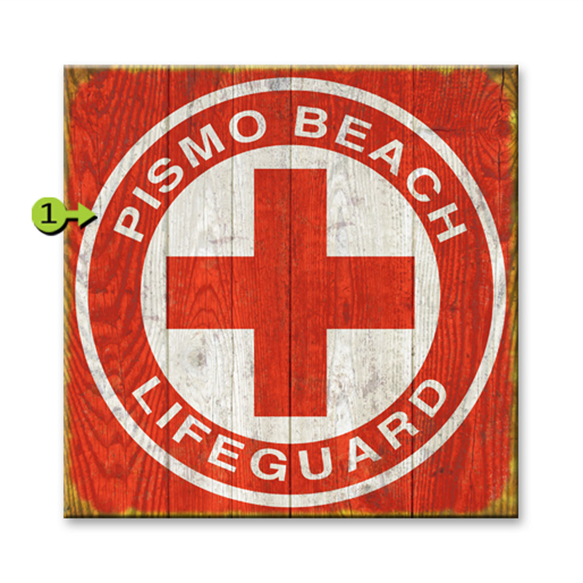 Lifeguard Personalized Sign - 28 x 28 | Bella Coastal Decor