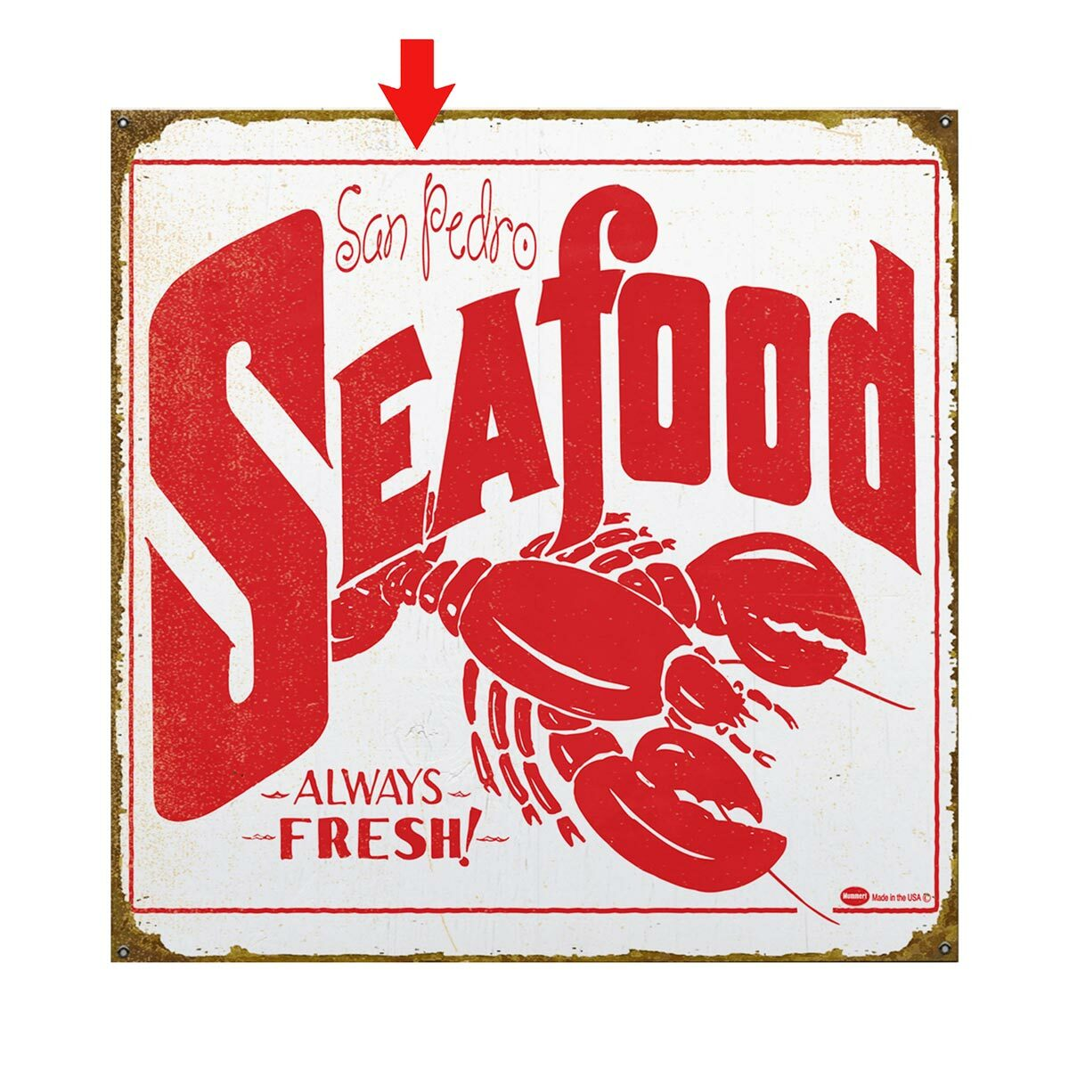 Mummert Seafood Personalized Signs | Bella Coastal Decor