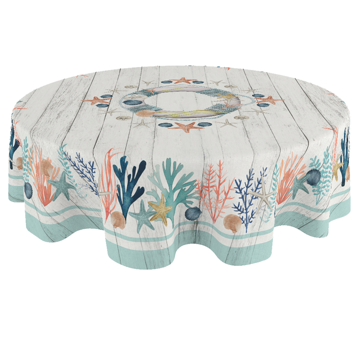 Coastal Reef Table Linens | Bella Coastal Decor