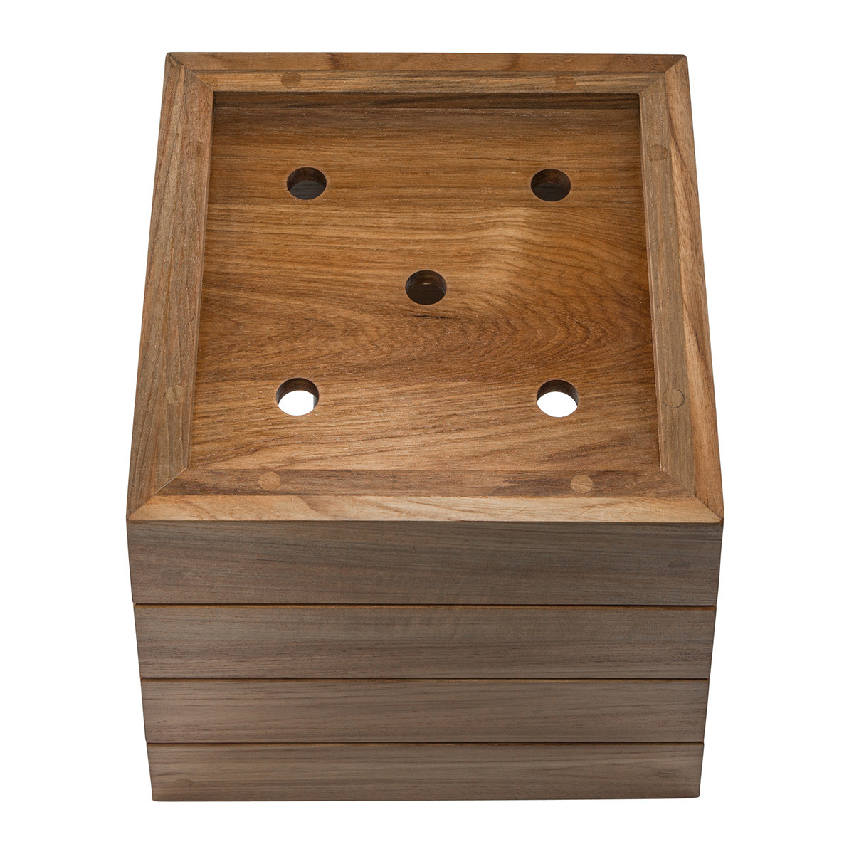 Teak Planter Box - Small | Bella Coastal Decor
