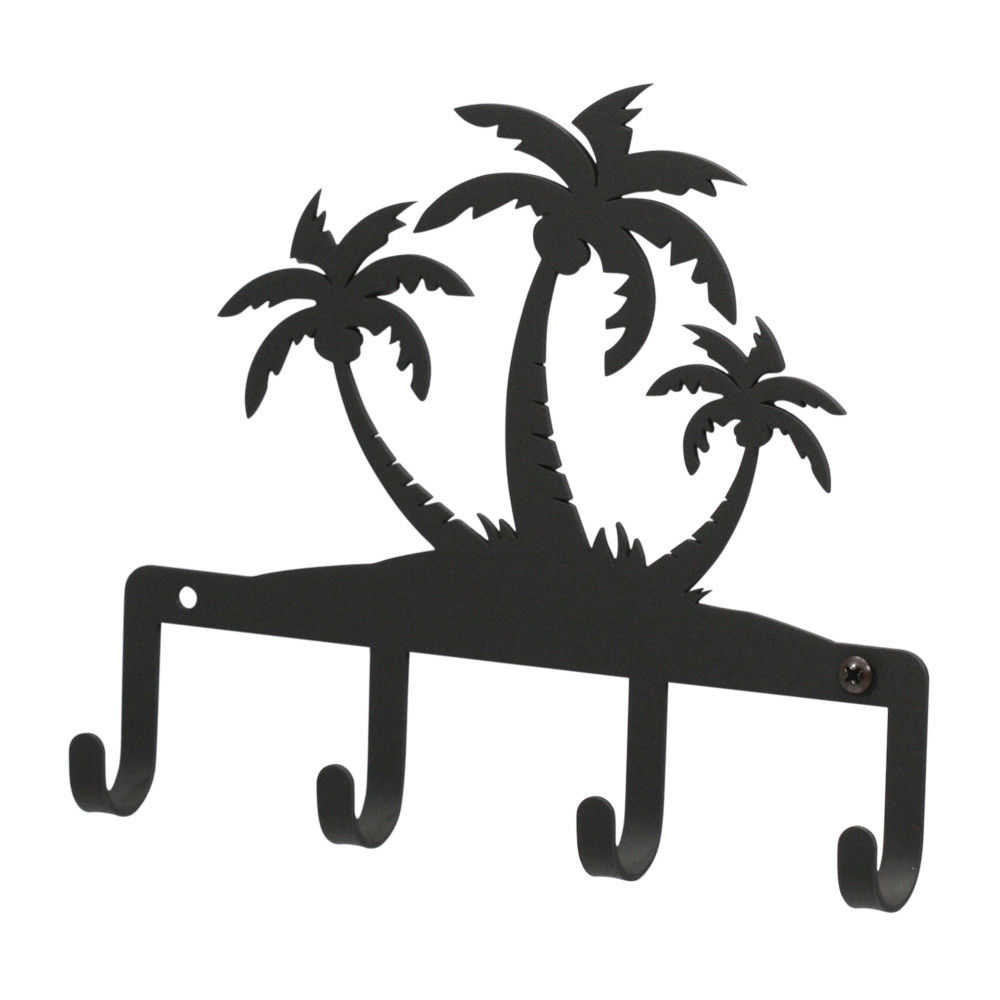 Triple Palm Trees Key Rack | Bella Coastal Decor