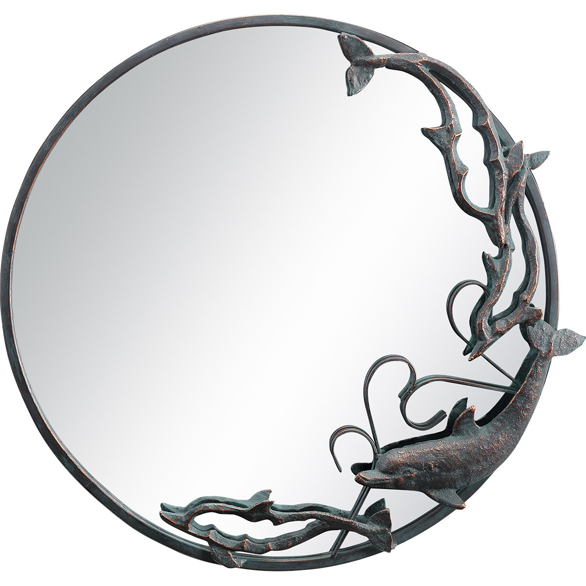 Dolphin Pod Wall Mirror | Bella Coastal Decor