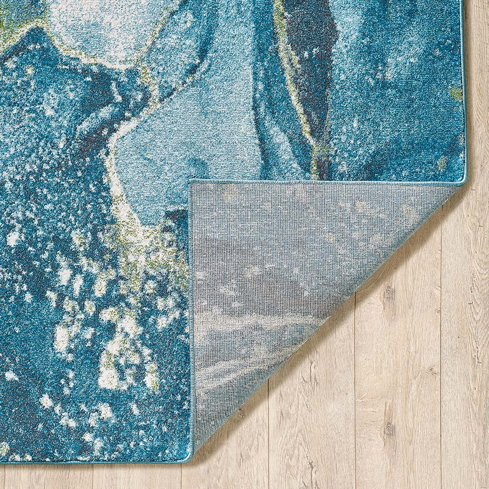 Caribbean Tidepool Rug - 10 x 13 | Bella Coastal Decor