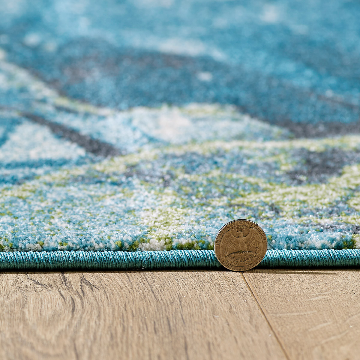 Caribbean Tidepool Rug - 3 x 5 | Bella Coastal Decor