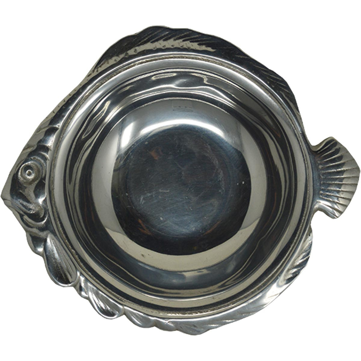 Pewter Fish Serving Bowl | Bella Coastal Decor