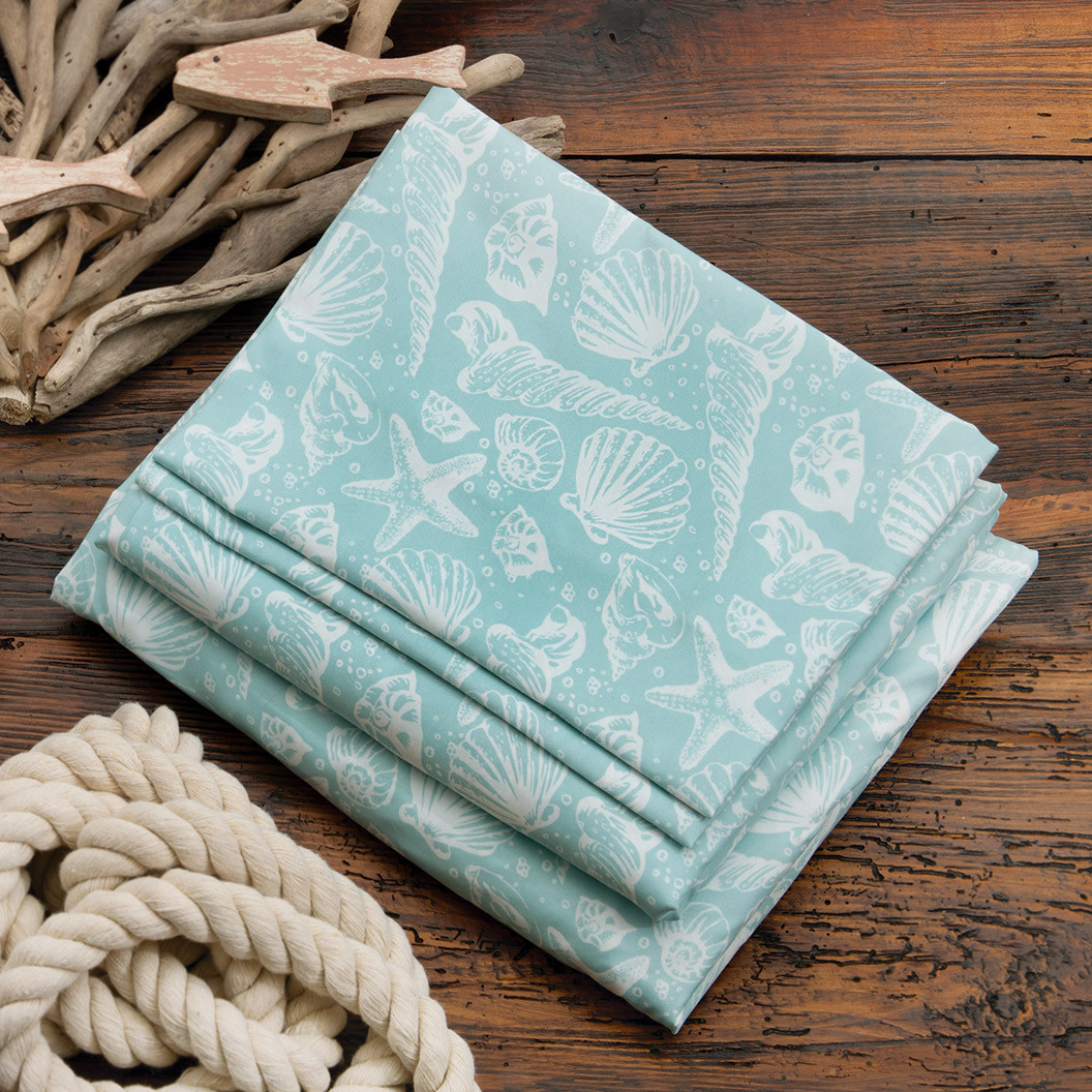 Sea Season Sheet Set - Queen | Bella Coastal Decor