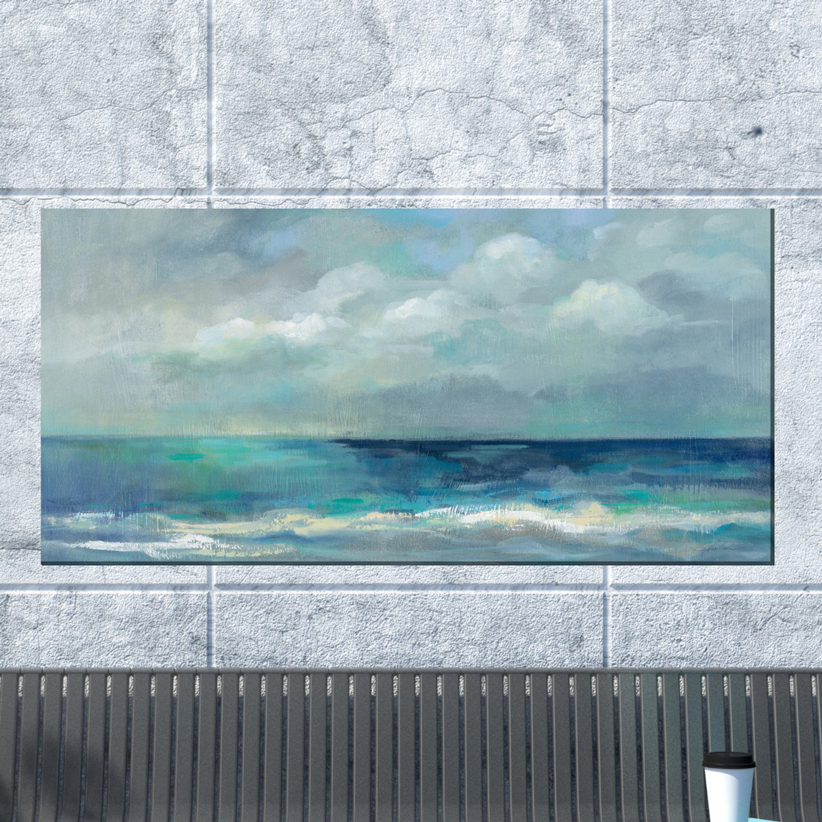 Ocean Horizon Outdoor Wall Art | Bella Coastal Decor
