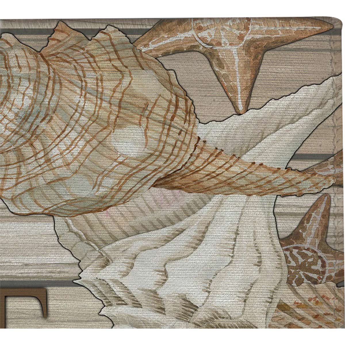 Seashell Welcome Outdoor Rug - 3 x 5 | Bella Coastal Decor