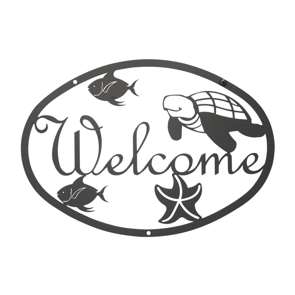 Ocean Welcome Sign | Bella Coastal Decor