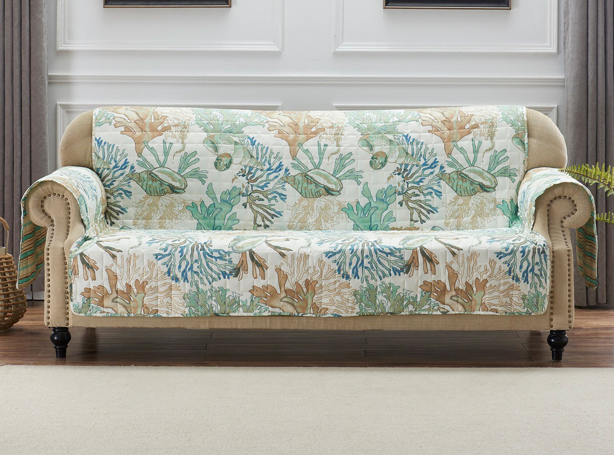 Seashell Reef Sofa Table | Bella Coastal Decor