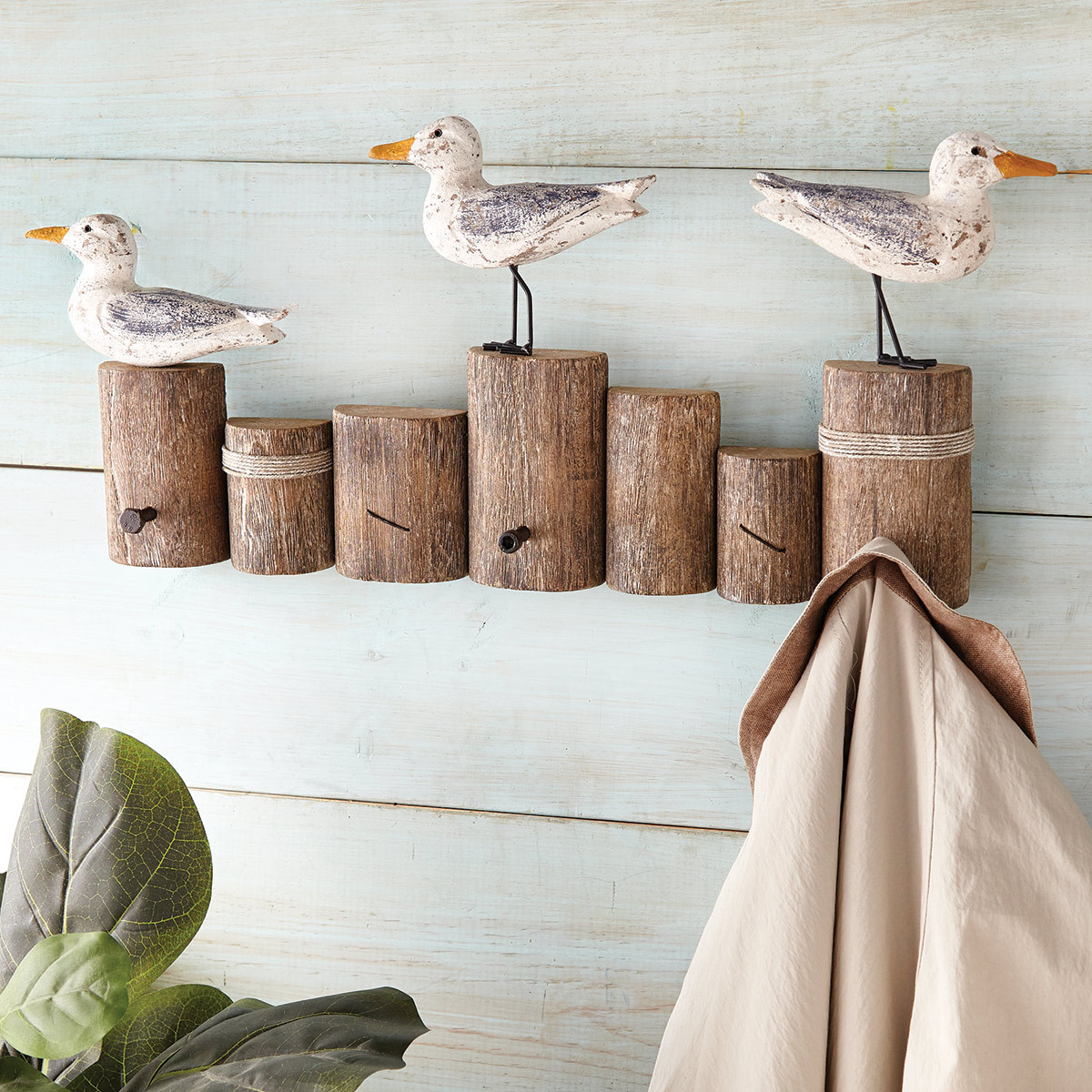 Nautical Coat Racks & Beach Hooks | Bella Coastal Décor