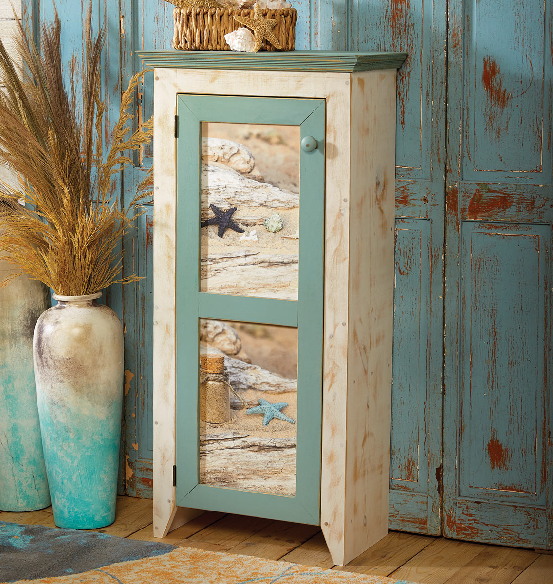 Beach Style Furniture: Beach Style Shelves & Cabinets