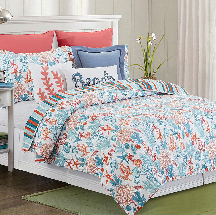 Beach Bedding Sets and Comforters | Bella Coastal Décor