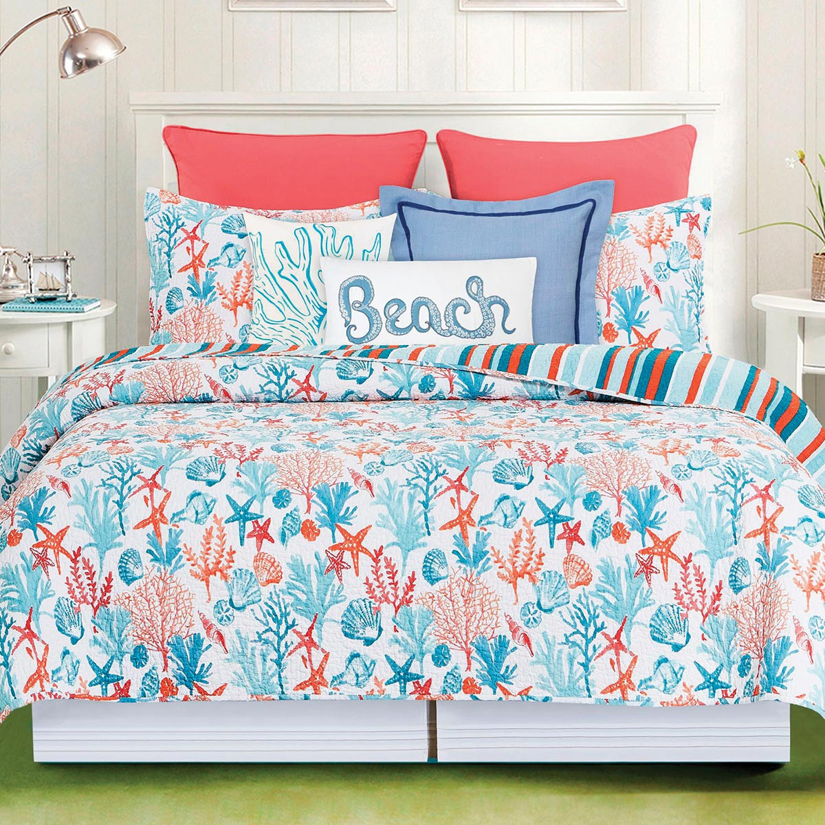 Beach Bedding Sets and Comforters | Bella Coastal Décor