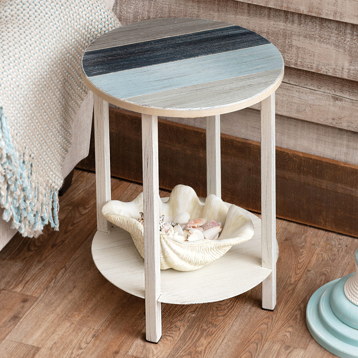Beach Style Furniture: Nautical Tables | Bella Coastal Decor