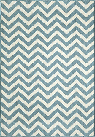 Nautical Area Rugs: 2 x 4 Baja Chevron Multi Rug | Bella Coastal Decor