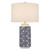 Blue Shell Table Lamp | Bella Coastal Decor