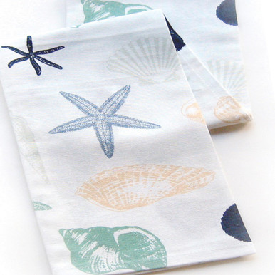 Tidepool Kitchen Towels - Set of 2 | Bella Coastal Decor