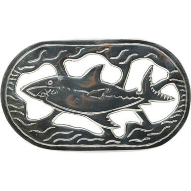 Pewter Shark Trivet | Bella Coastal Decor
