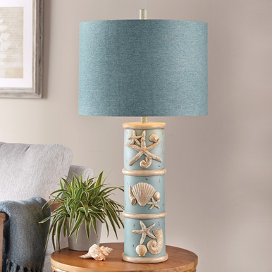 Shell Impressions Table Lamp | Bella Coastal Decor