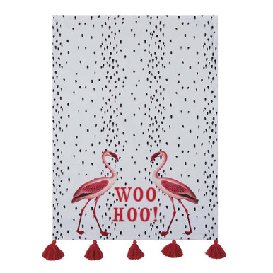 Woohoo Bird Kitchen Towels - Set of 4 | Bella Coastal Decor