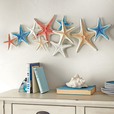 Pastel Starfish Collection Wall Art | Bella Coastal Decor