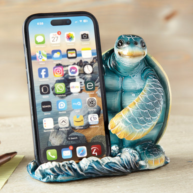 Sea Turtle Cell Phone Holder | Bella Coastal Decor