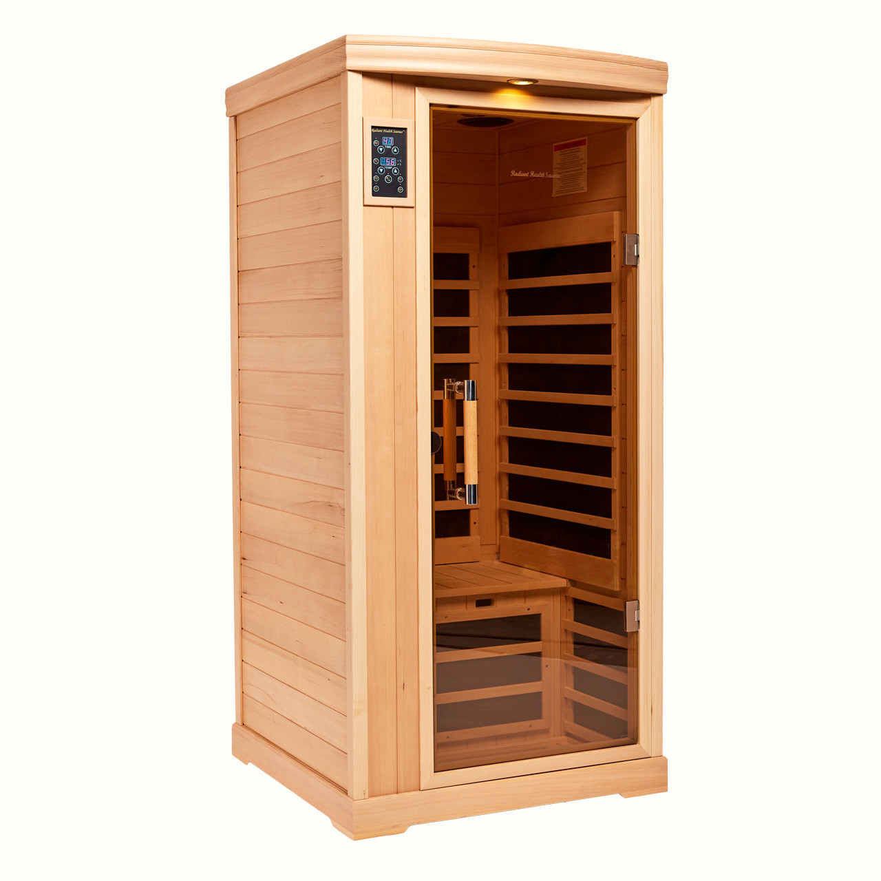 Radiant Health Saunas - Sauna: E-1H 1 Person Elite Model