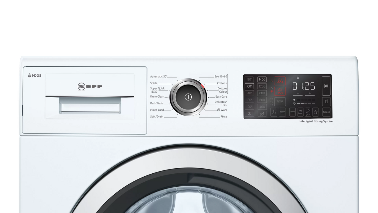 Neff W946UX0GB 9kg 1400rpm Freestanding Washing Machine, Front Loader ...