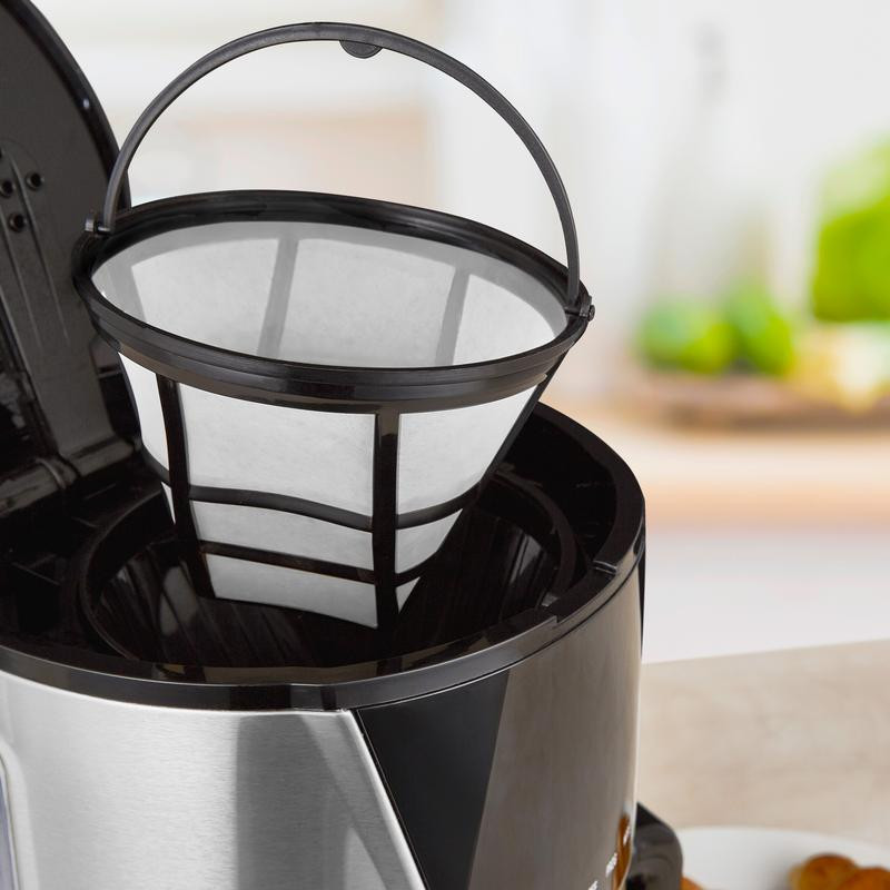 Tower 900W Digital 1.5L Coffee Maker Silver / Black - Mega Appliances