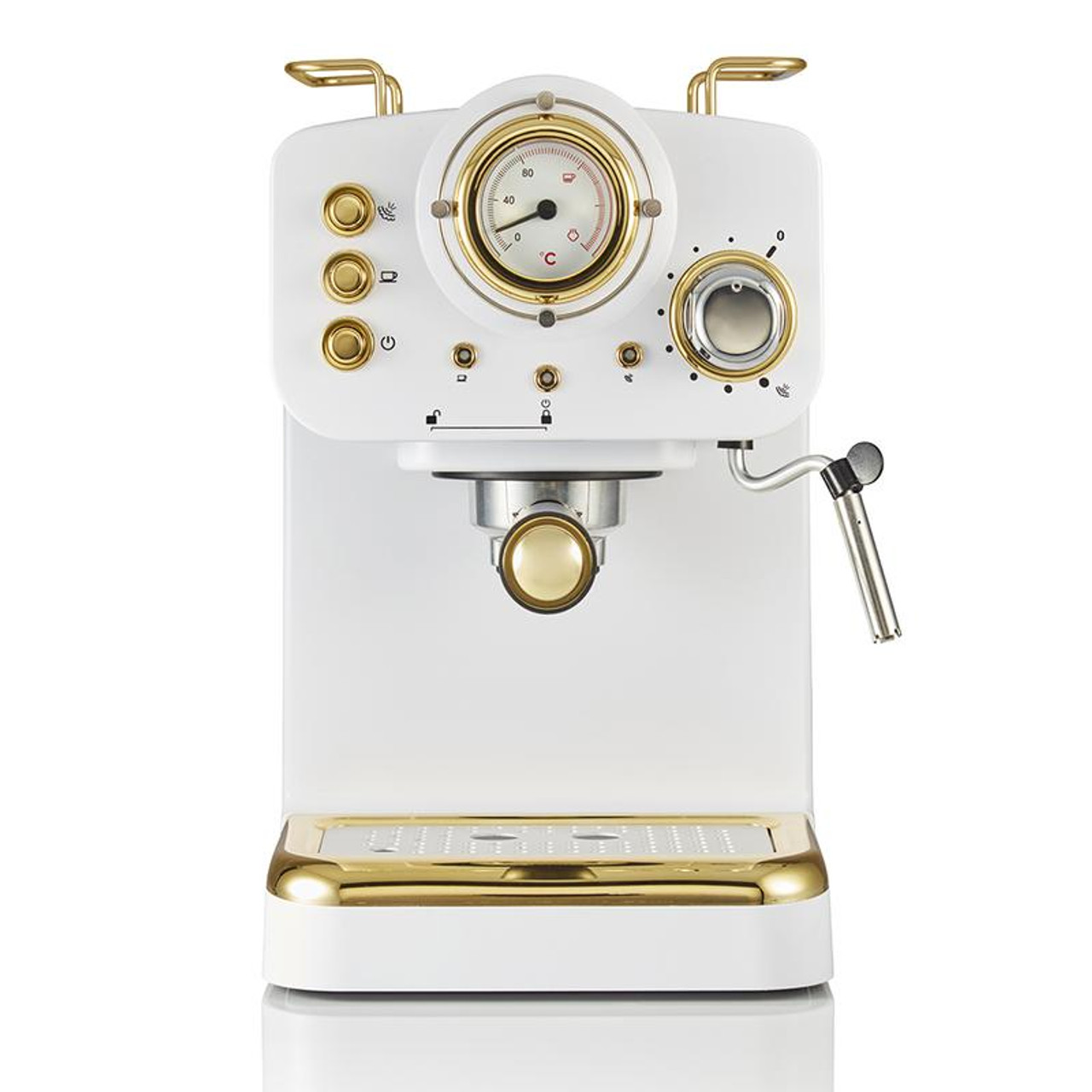 Swan Gatsby Pump Espresso Coffee Machine - White - Mega Appliances Swan Gatsby Pump Espresso Coffee Machine - White - Mega Appliances