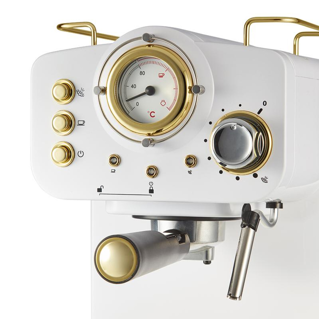 Swan Gatsby Pump Espresso Coffee Machine - White - Mega Appliances Swan Gatsby Pump Espresso Coffee Machine - White - Mega Appliances