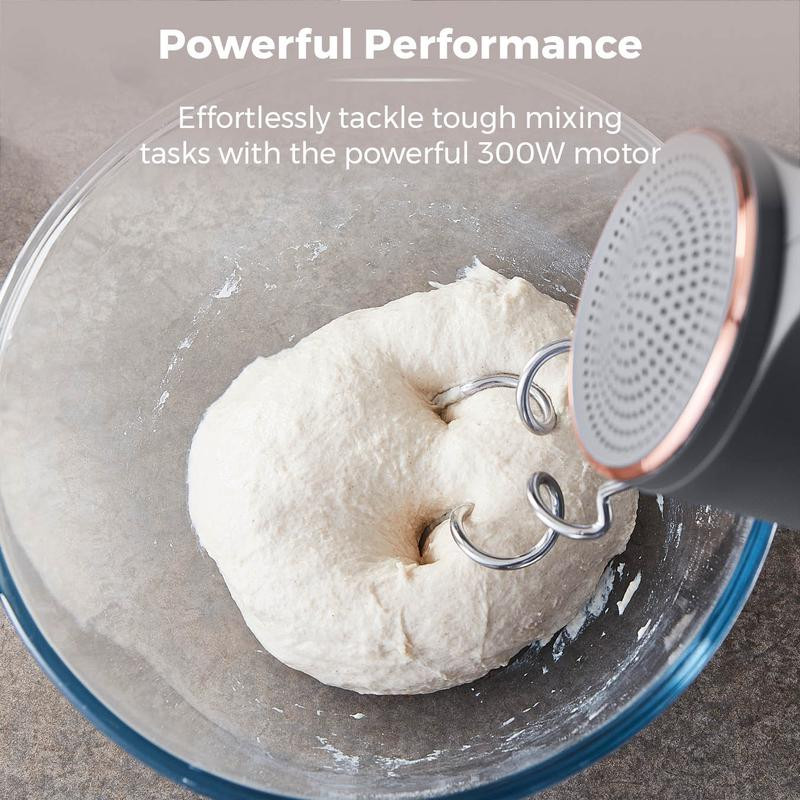 Tower 300W Hand Mixer - Grey - Mega Appliances