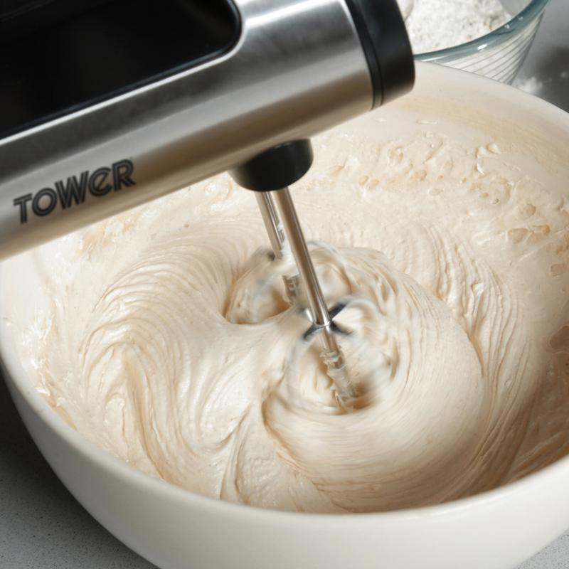 Tower 300W Stainless Steel Hand Mixer - Mega Appliances