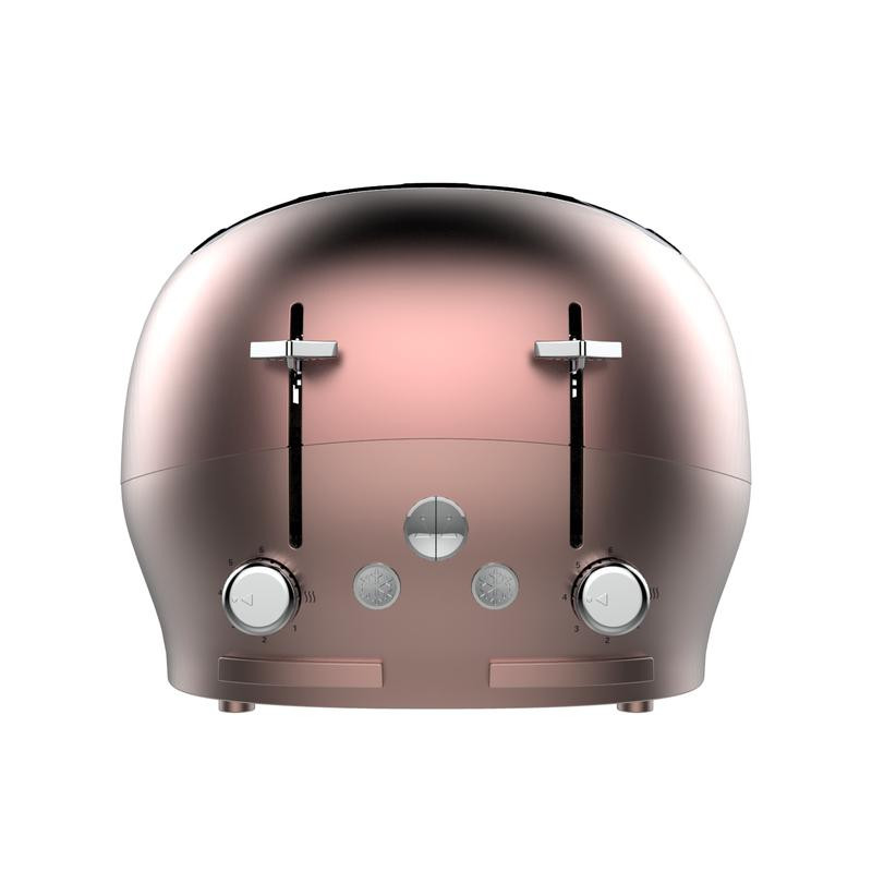 Funky Rose Gold Toaster - Mega Appliances