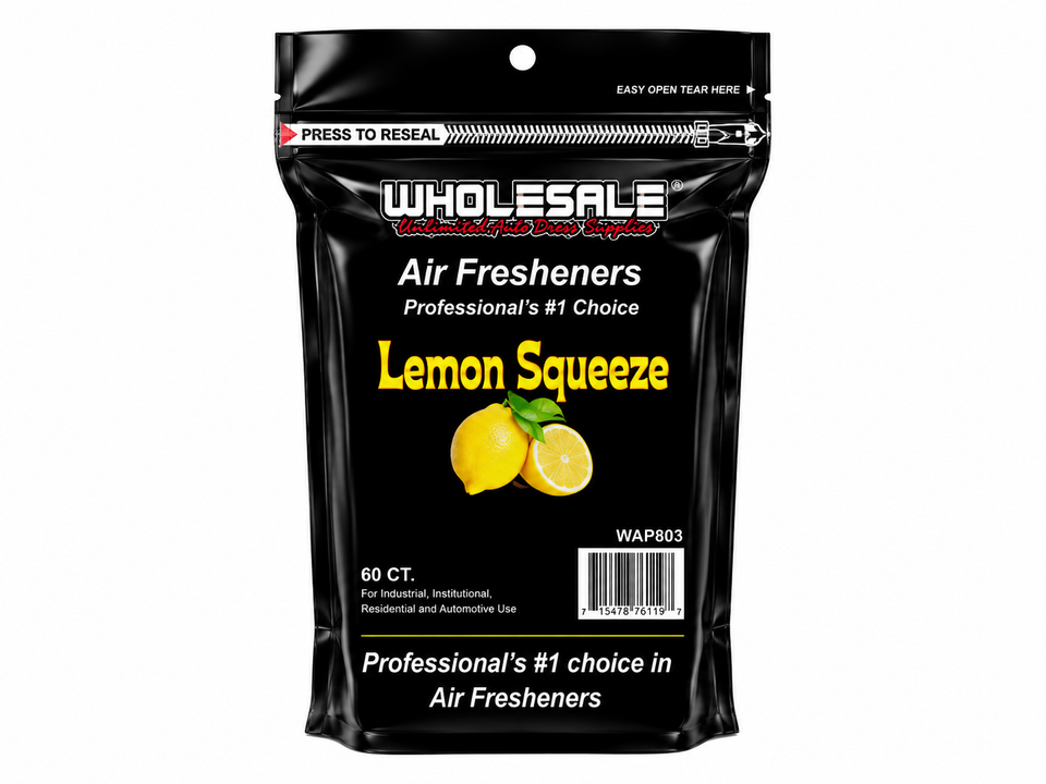 LEMON SQUEEZE Air Freshener Pads (60-pack)