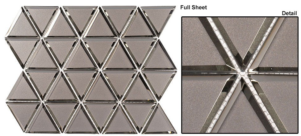 Pinwheel Glass Tile 5x5 Cm Pinwheel – Piccolo Mosaics